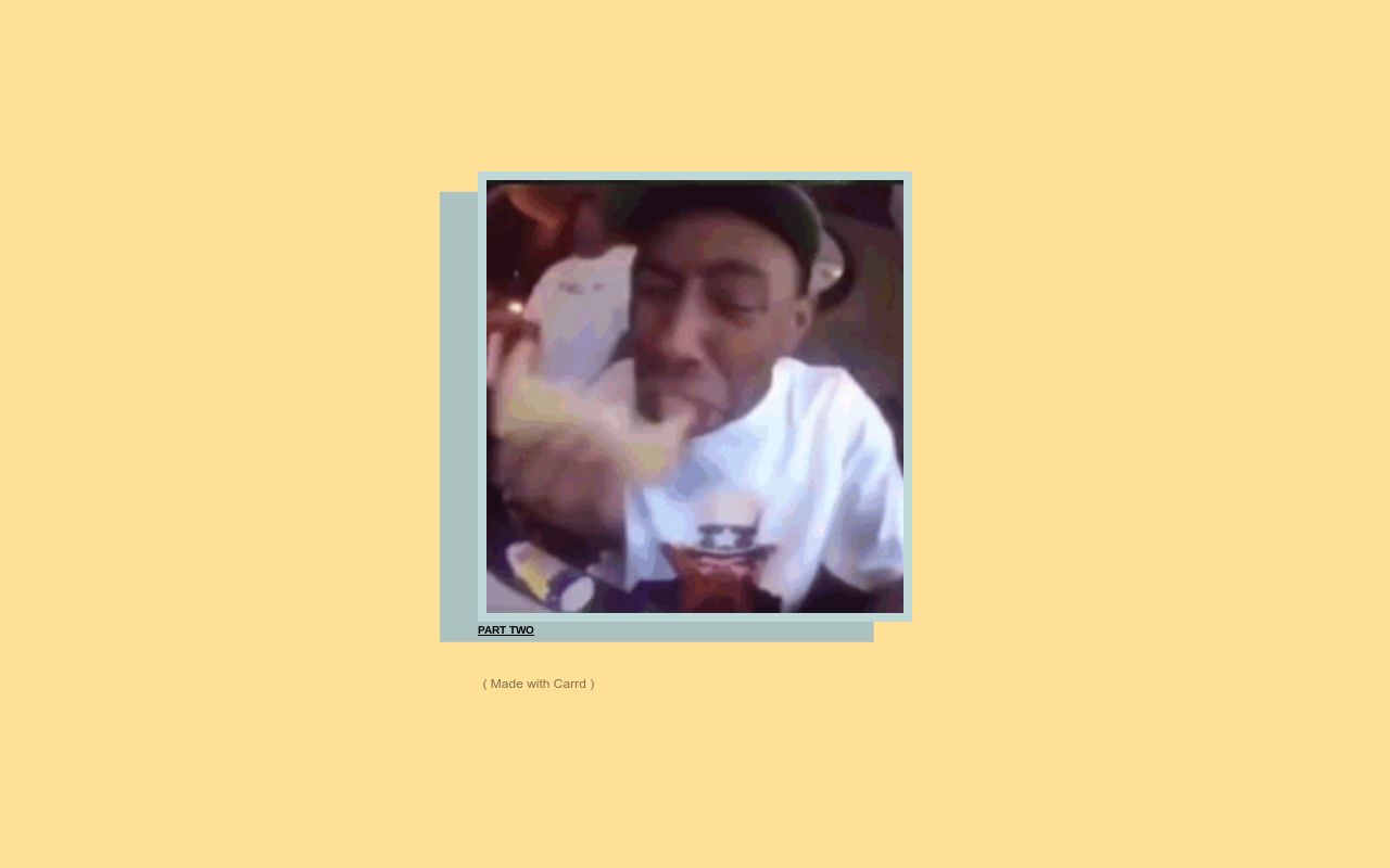 tyler the creator crying while he is eating mayonaise